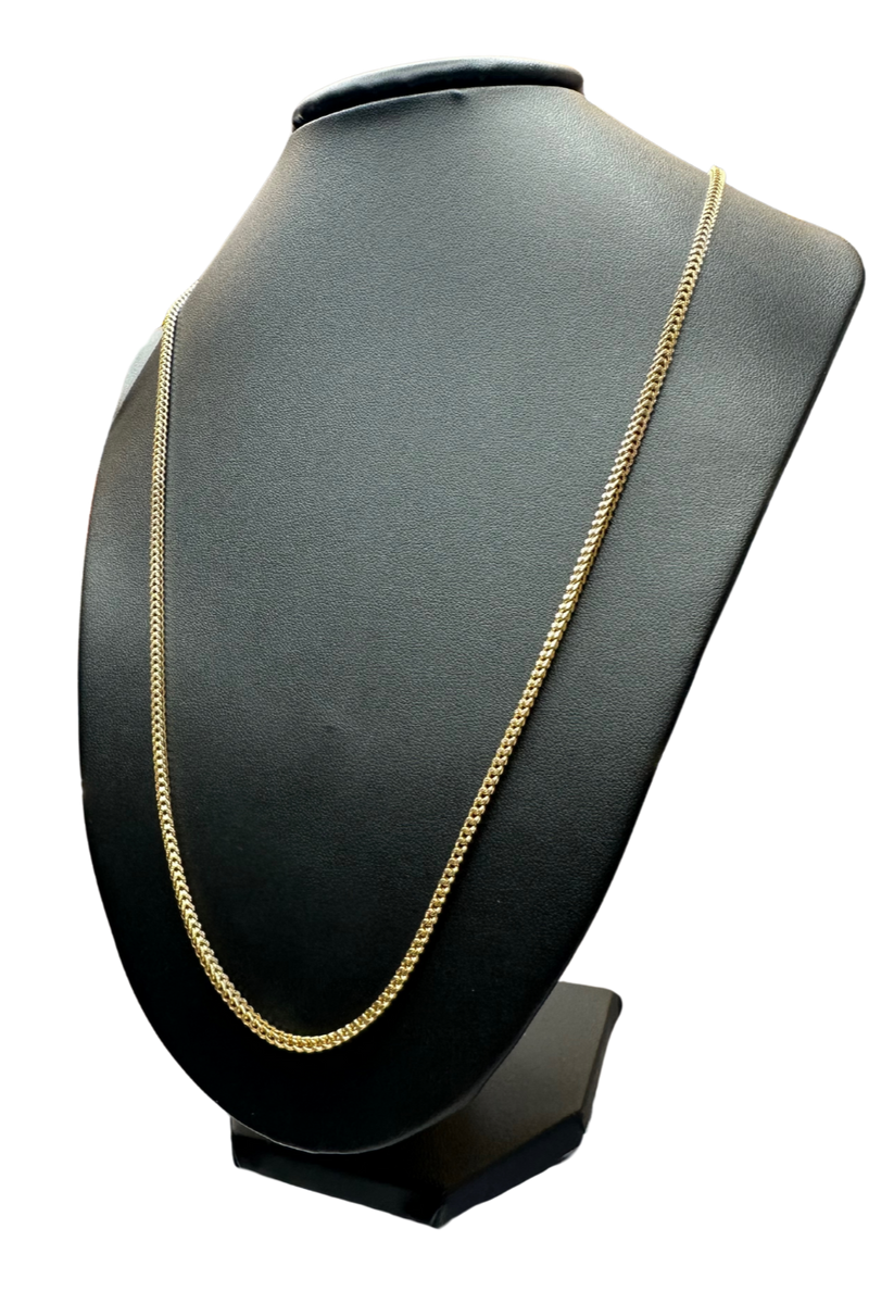 Franco 2.5mm Diamond Cut – Bijoux Flawless Gold