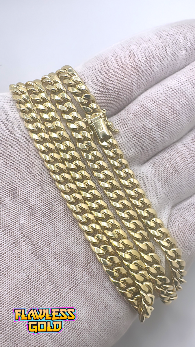 Cuban Link 6mm avec box lock – Bijoux Flawless Gold
